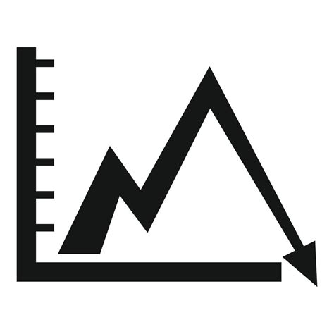 Regression Icon Simple Style 14503205 Vector Art At Vecteezy