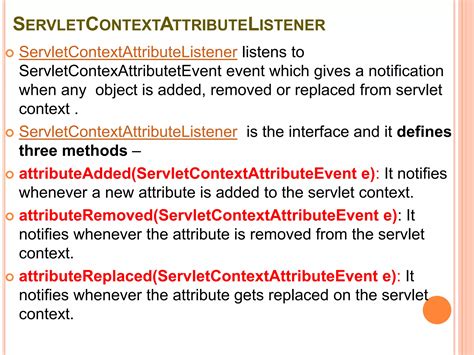 Listeners And Filters In Servlet Ppt