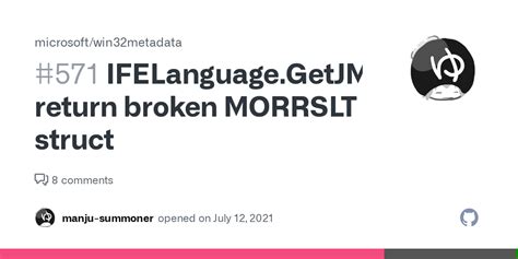 Ifelanguagegetjmorphresult Return Broken Morrslt Struct · Issue 571
