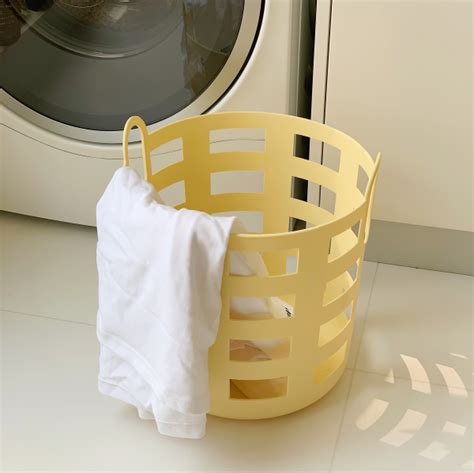 바이에스컴퍼니 버터 수납 바구니 빨래바구니 멀티 바스켓 햄퍼 위시버킷