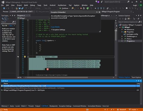 Uninitialized Lock Object Leads To NRE Issue Nanoframework Home GitHub