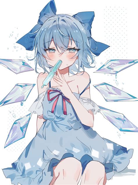 Cirno Touhou Drawn By Sorani Kaeru Danbooru