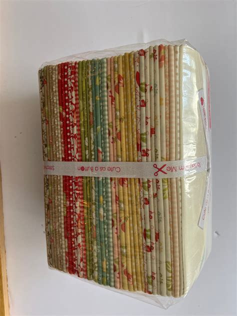 strawberry fields revisited half yard bundle by fig tree quilts etsy