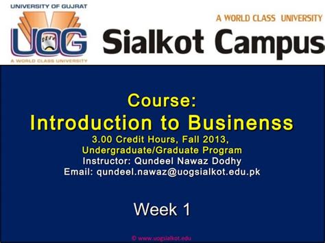 Lecture 1 Intro To Business Ppt
