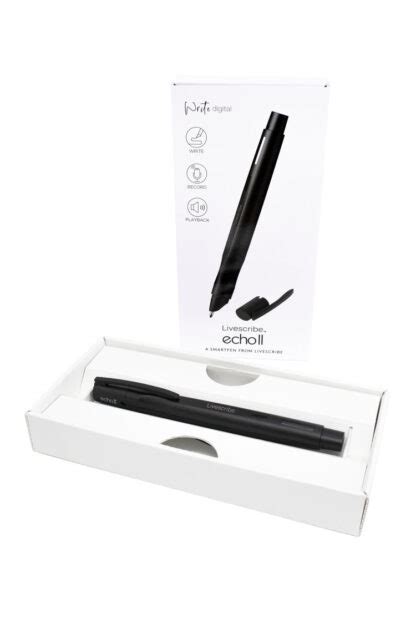 Livescribe Echo 2 Smartpen Portable Note Taking And Recording Device Secrest Ca