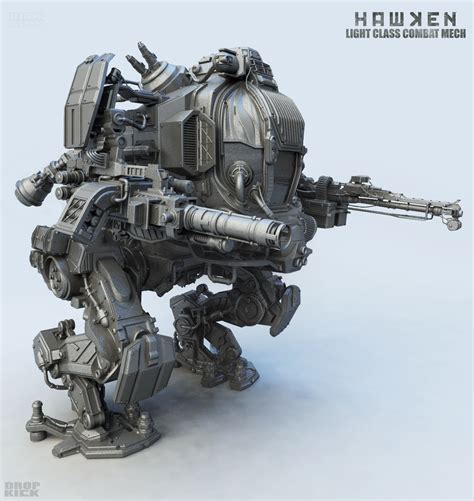 Havken Mech Robot Design Robots Concept