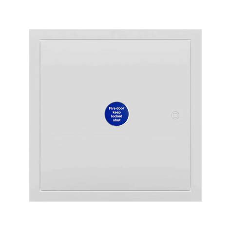 Sign Fire Door Keep Locked Shut Trade Access Panels