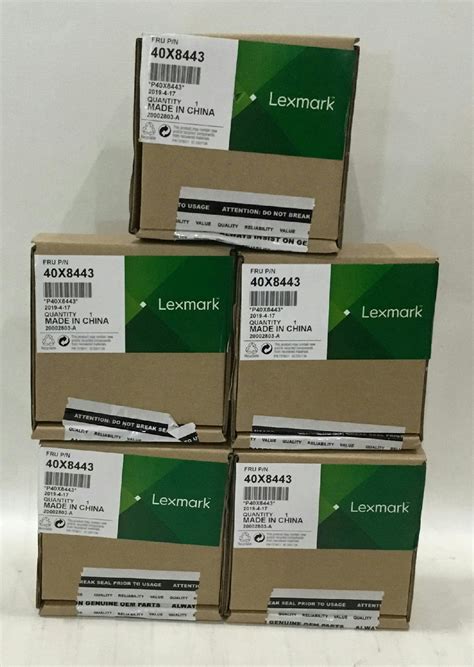 Lot Of Lexmark X X X X Roller Assembly New Ebay