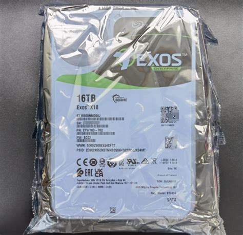 希捷st16000nm000j 16tb企业级机械硬盘16t氦气监控台式机垂直cmr虎窝淘