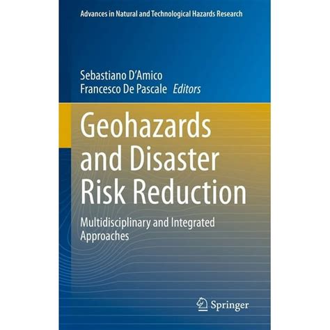 Advances In Natural And Technological Hazards Research Geohazards And