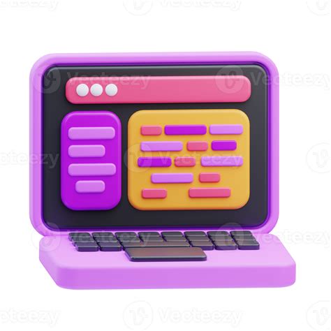 Back End Development 3d Illustration 27113260 Png