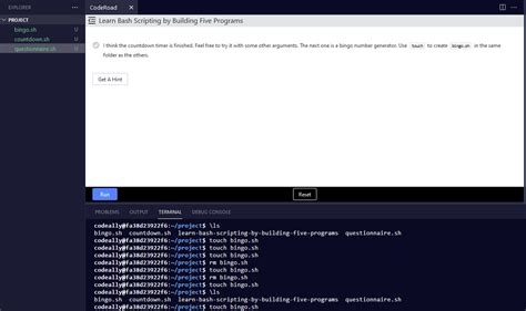 Running The Relational Database Curriculum In Your Browser Page 11 Backend Development The