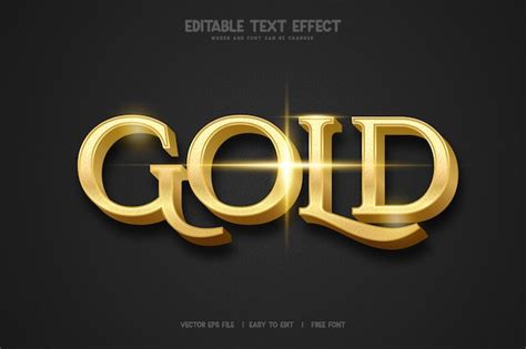 Premium Vector Editable 3d Text Effect Styles