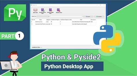 Pyside2 13 Aplicación De Escritorio Con Python And Sqlite Youtube