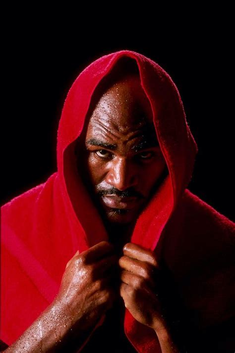 Evander Holyfield Two Time Heavyweight Champion Boxer Evander Holyfield