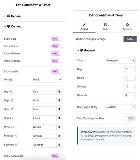 Countdown And Timer For Elementor King Addons