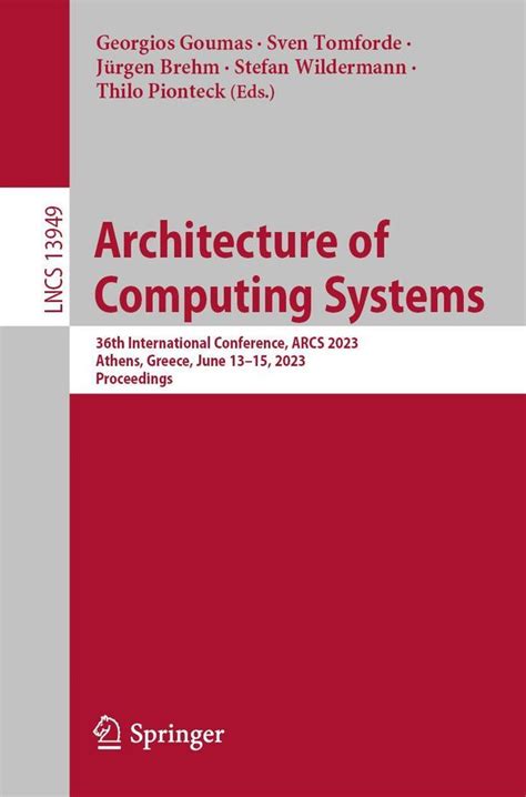 Architecture Of Computing Systems Buch Jpc