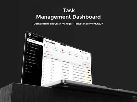 Dashboard Ui Chattask Management Product Design Uiux By Muhammad