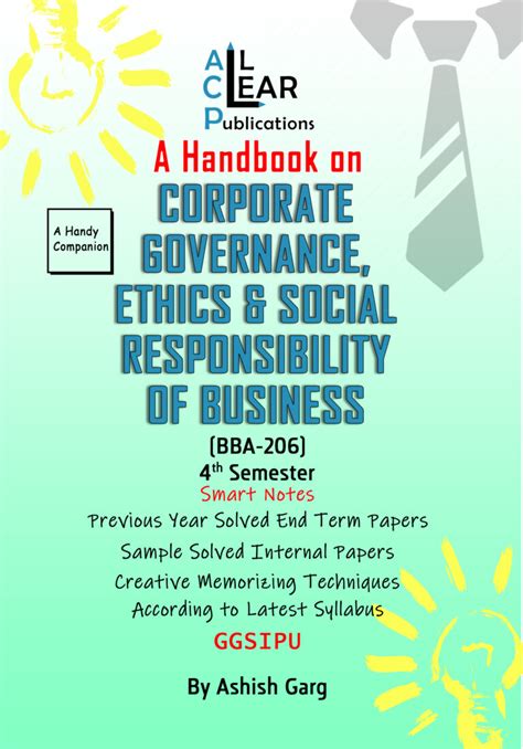 Bba Corporate Governance Notes Csr Book All Clear Books
