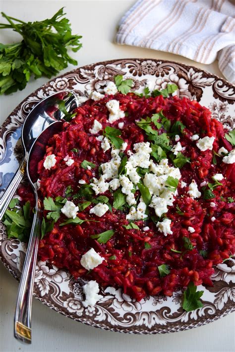 Recipe Beetroot Feta And Spelt Risotto Rachel Phipps