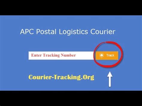 APC Postal Logistics Tracking Guide YouTube