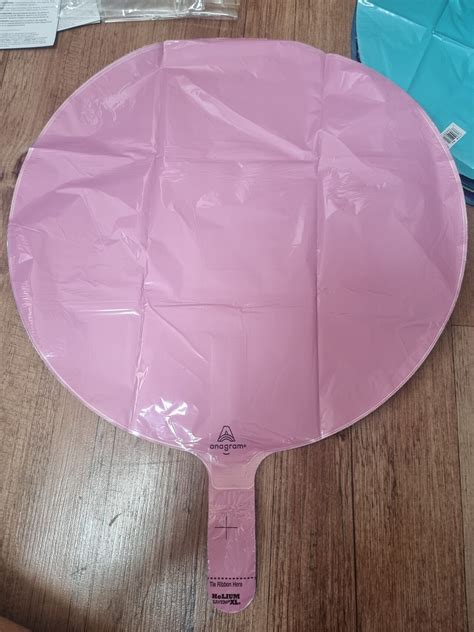 아나그램 18인치 메탈 핑크 라운드 원형 은박풍선 유머움짤이슈 에펨코리아