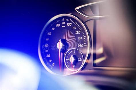 Modern Car Instrument Panel Dashboard With Car Dashboard Hybrid Car Dashboard Speedometer Stock