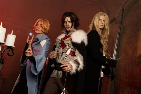 Self Our Castlevania Cosplay Trevor Sypha And Alucard R Cosplay