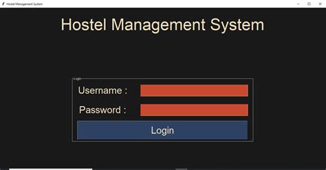 hostel management system project in python copyassignment