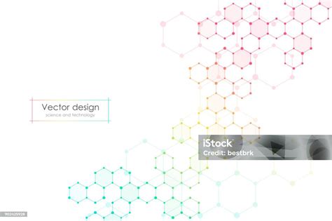 추상 육각 배경입니다 의료 과학 또는 기술 개념 형상 폴리곤 그래픽입니다 벡터 일러스트 레이 션 0명에 대한 스톡 벡터 아트 및 기타 이미지 Istock