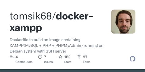 Github Tomsik68docker Xampp Dockerfile To Build An Image Containing Xamppmysql Php