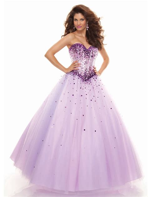 Ball Gown Prom Dresses Dressed Up Girl