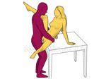 Table Sex Positions Ideas For Sex In The Kitchen Pics