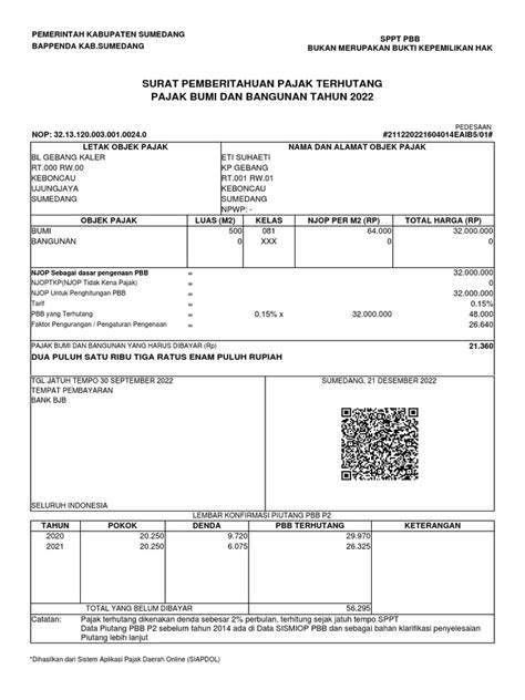 Cetak Sppt Pdf