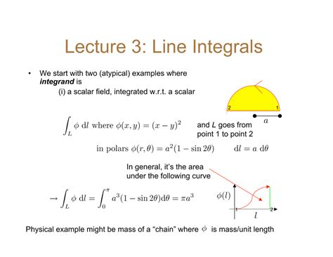 Lecture 3 Line Integrals
