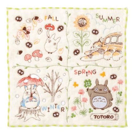 [이웃집 토토로] 토토로 미니타올 자연사계