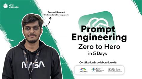 Rahul Prajapati On Linkedin Prompt Engineering 5 Days Bootcamp Letsupgrade 2024