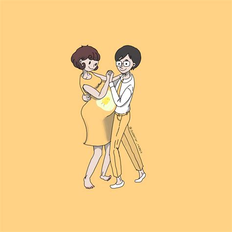 아기와 엄마 아빠의 성장기를 담은 육아 일러스트