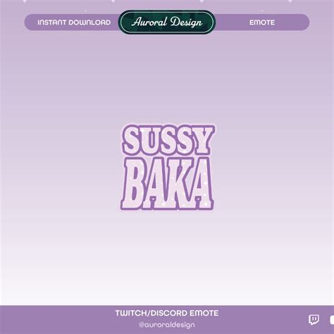 Sussy Anime Girl Etsy