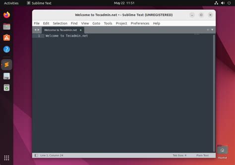 How To Install Sublime On Ubuntu 2204 Tecadmin