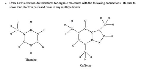 Thymine Lewis Structure