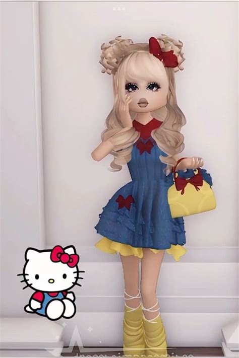 How To Make A Hello Kitty Outfit In Dti