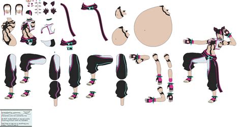 Old Street Fighter Juri Han By Vorewave On Deviantart