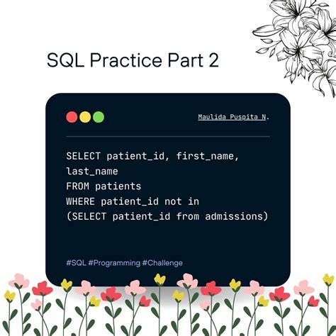 Sql Practice Part 2 Maulida Puspita
