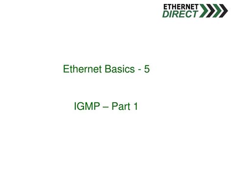 PPT Ethernet Basics 5 PowerPoint Presentation Free Download ID 3497031