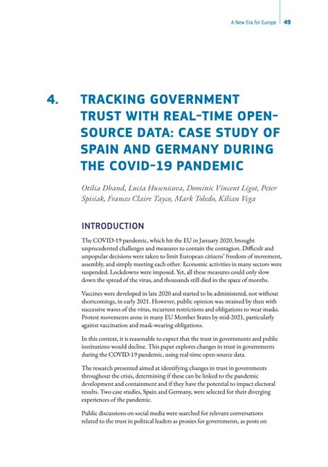 PDF TRACKING GOVERNMENT TRUST WITH REAL TIME OPEN SOURCE DATA CASE