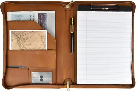 Freie Name Gravur A4 Klemmbrettmappe Leder Mmappe Dünn Konferenzmappe Mit A4 Klemmbrett