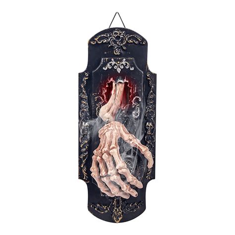 Pompotops Halloween Decorative Doorbell Automatic Sensor Doorbell Haunted Doorbell With Spooky