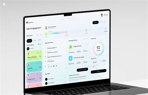 Salesforce Crm Saas Ux Ui Design Behance