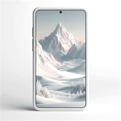 Realistic Mobile Mockup For Modern App Ui And Ux Displays Premium Ai Generated Image